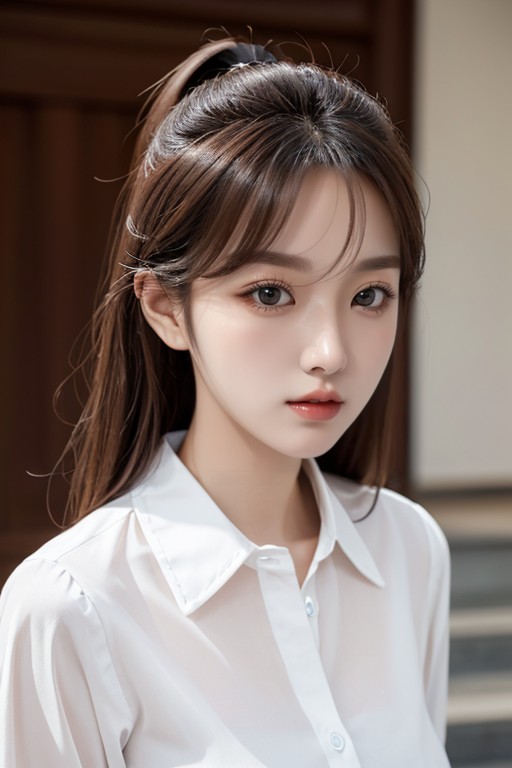 한국인 블라우스 아시아 Ai 포르노
