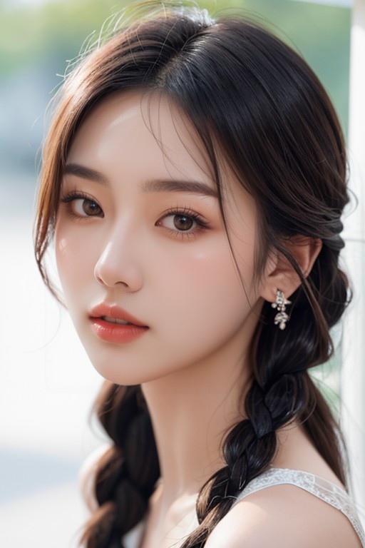 18 큰 가슴 한국인아시아 Ai 포르노